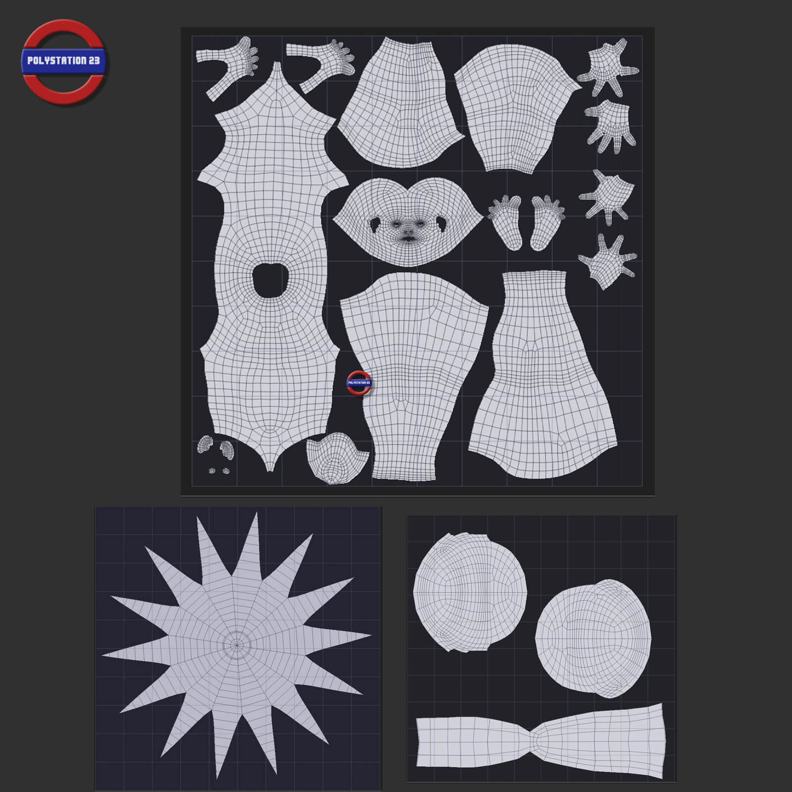 Cartoon Stylized Male Body V1 - 3D Model by anshu3dartist