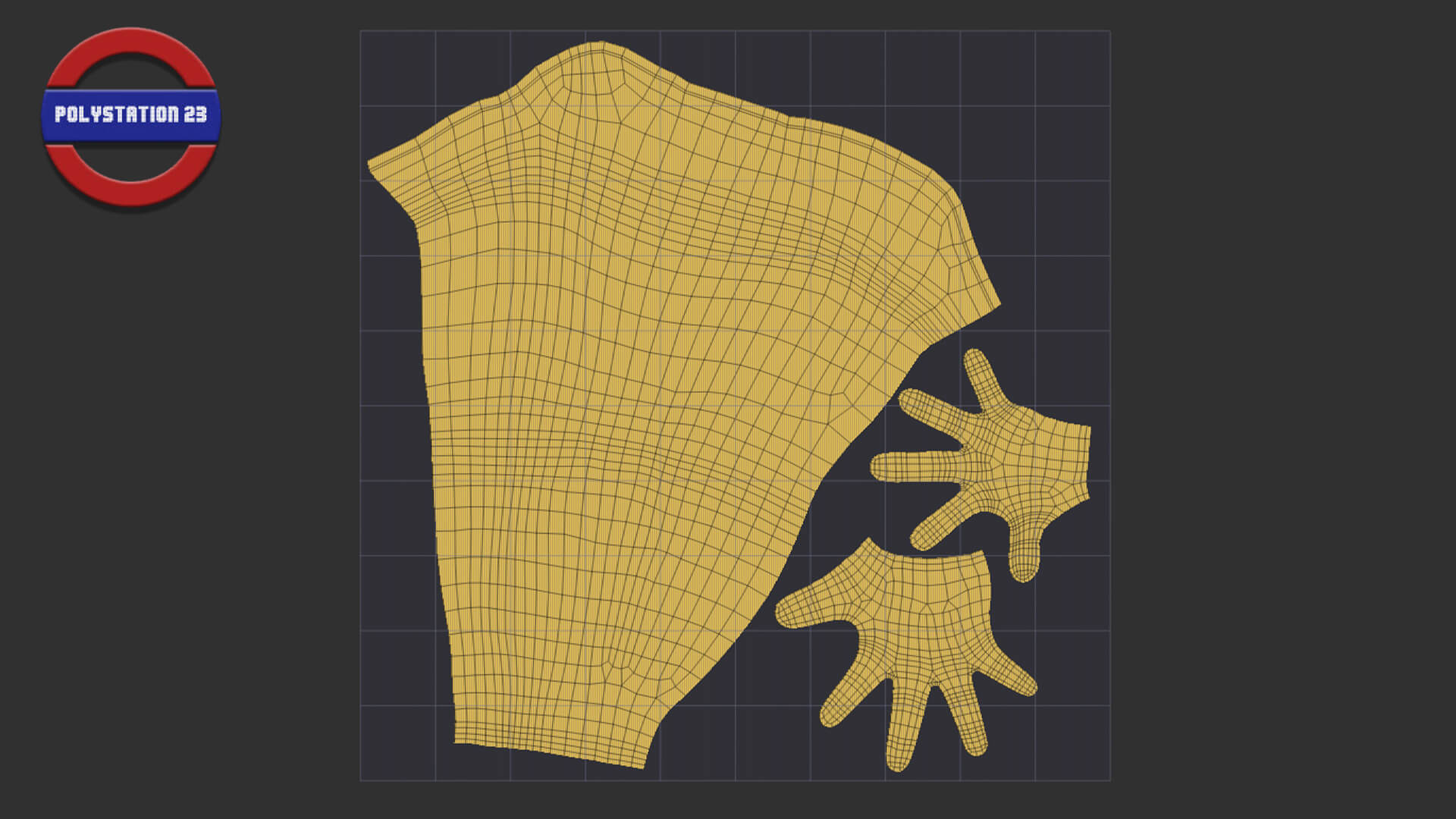 Sci-Fi Arm V2 Game Ready Low Poly 3D Model by anshu3dartist