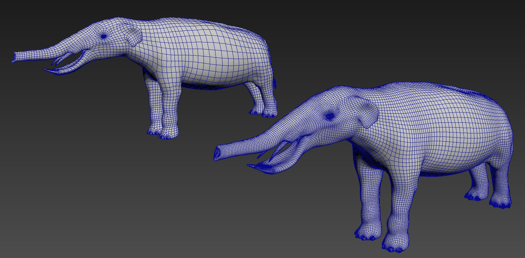 Extinct Animals Pack Version 18 - 3D Model by Anthodon