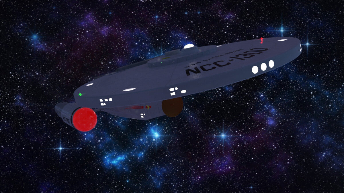 DM Baton Rouge Class Starship - Free Daz Content by AntonioCC