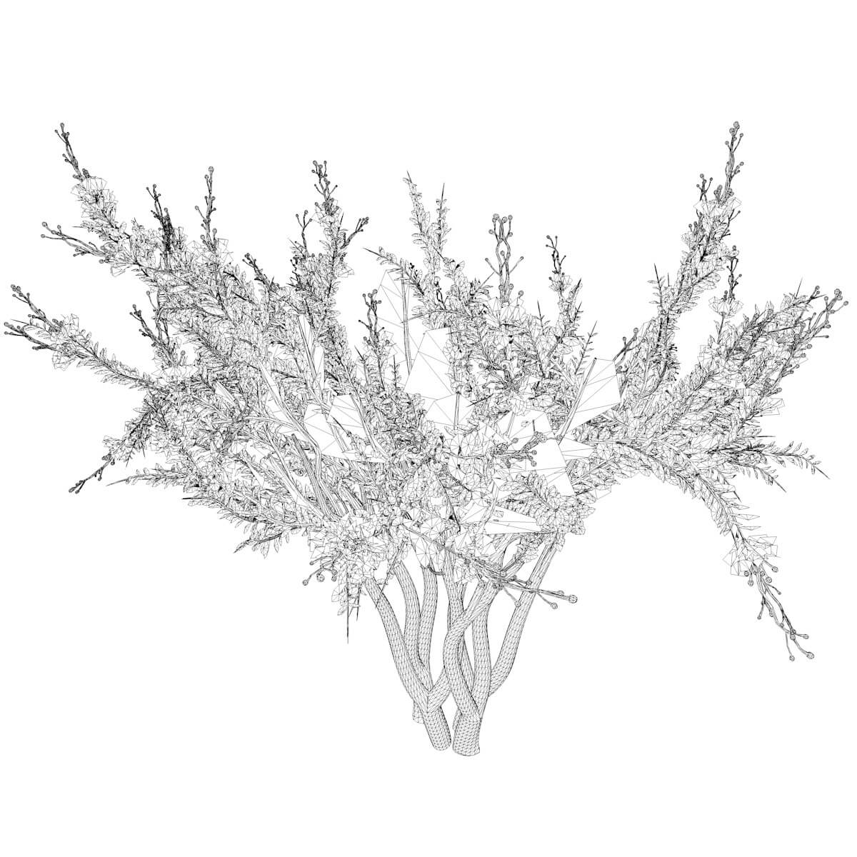 Crape Myrtle Tree #10 - 3D Model by AntonioKowatsch