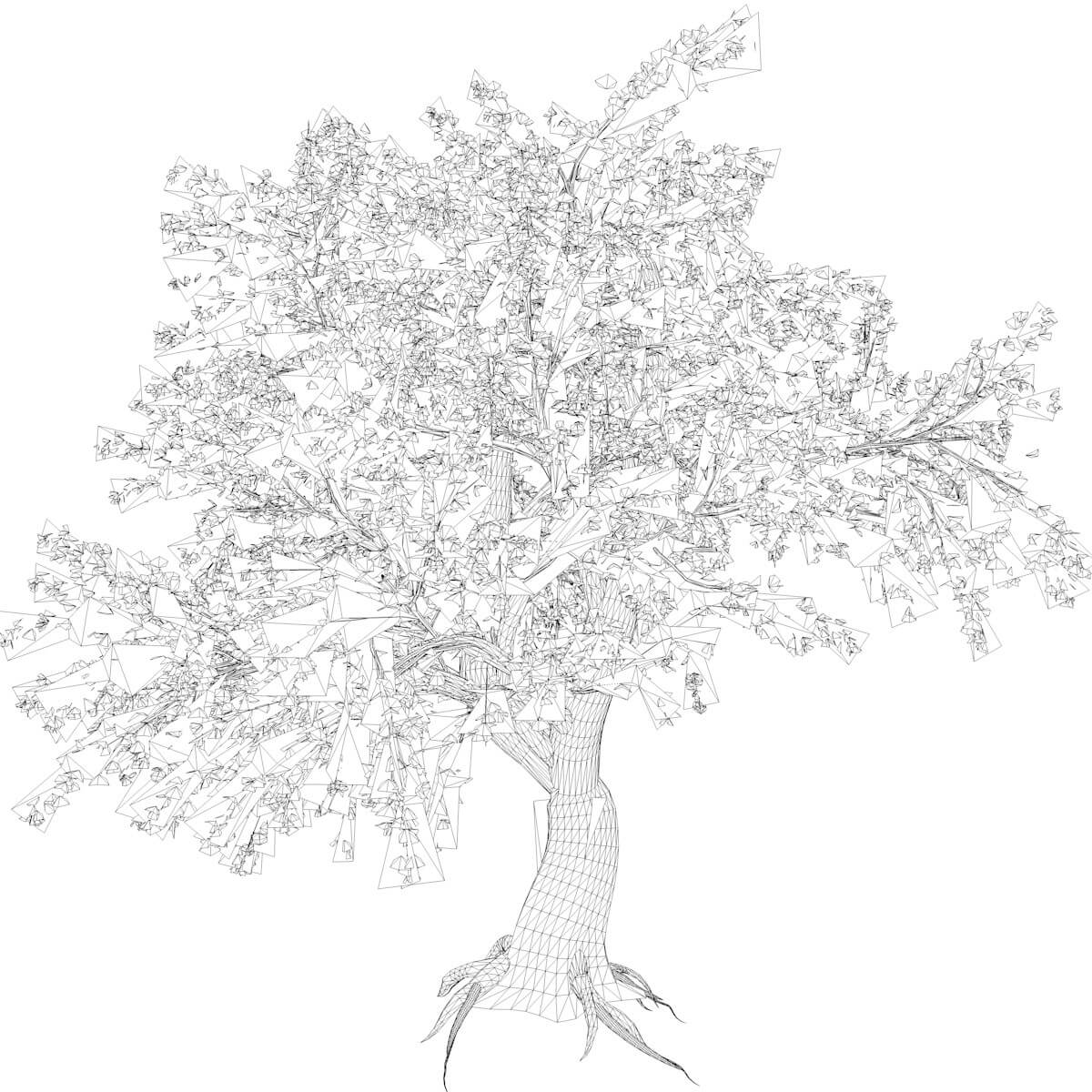 Katsura Tree #10 - 3D Model by AntonioKowatsch