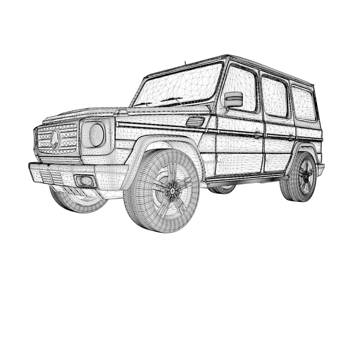 Mercedes-Benz G-Class (2011) 3D Model by AntonioKowatsch