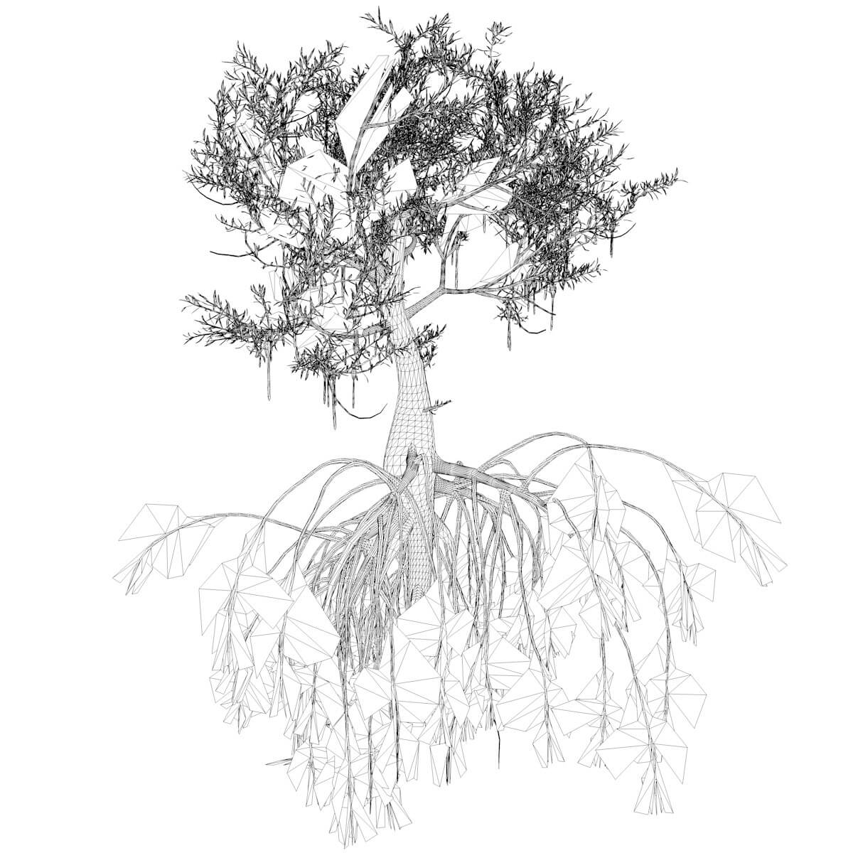 Red Mangrove Tree #04 - 3D Model by AntonioKowatsch