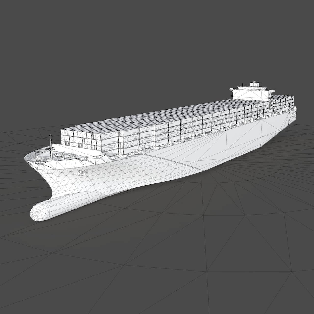 Port Vehicles Low Poly 3D Model Pack by Antony Kovalsky