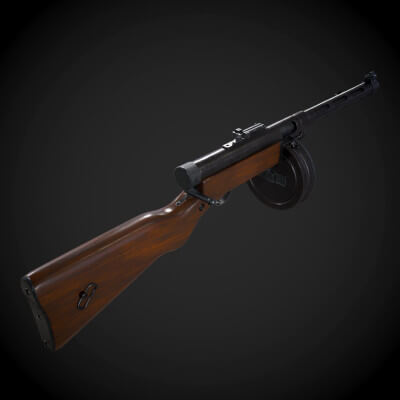 Suomi KP31 - 3D Model by Antwo3d
