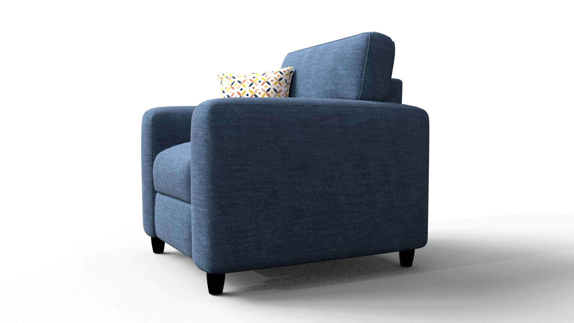 Fabric Sofa 3D Render, Digital Art by Anuradha pandit