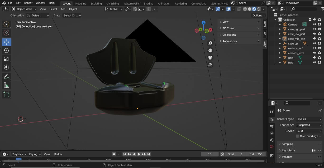 Swing Pods 3d Product by Anuradha pandit