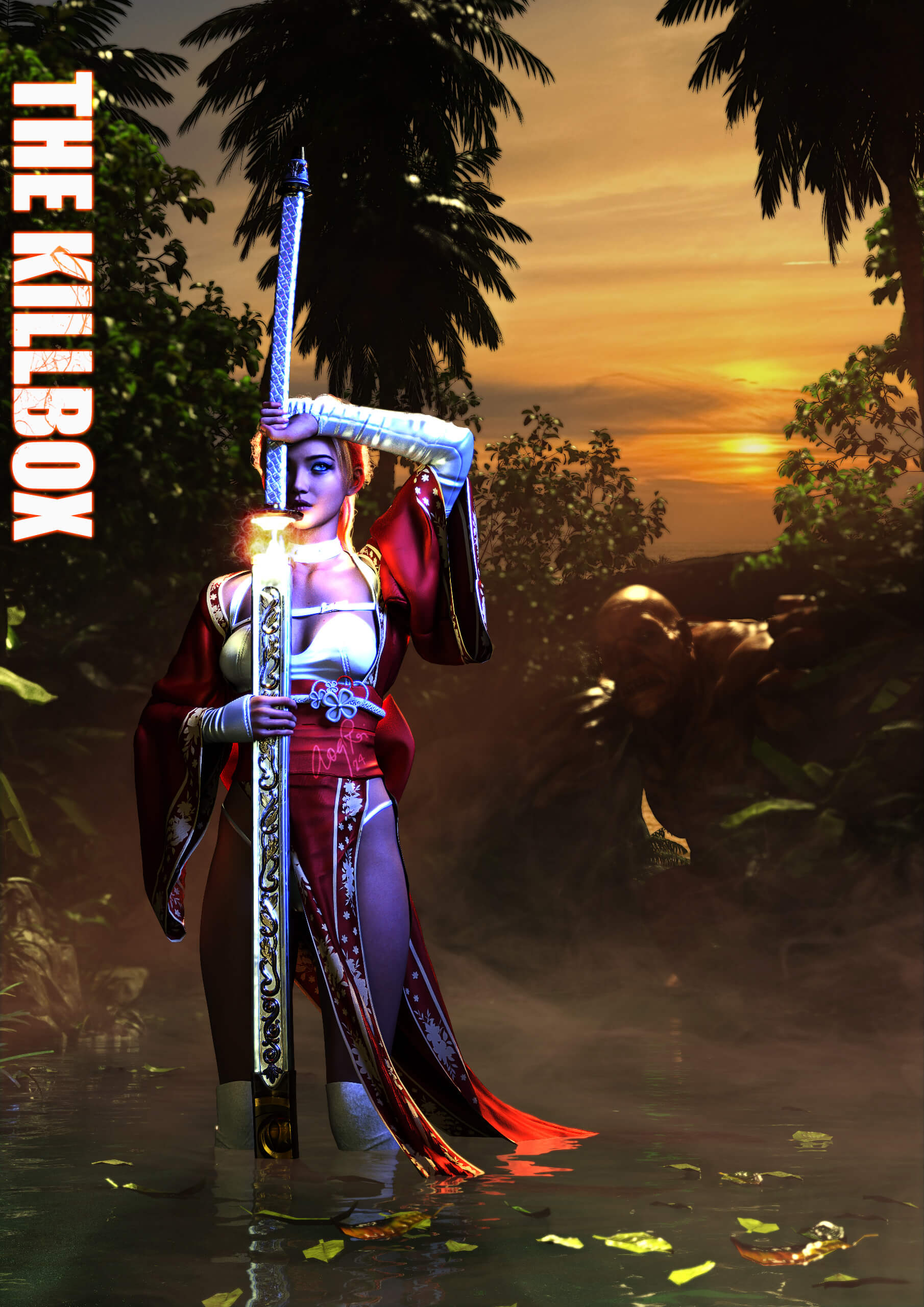 THE KILLBOX 3D Render, Digital Art by aograi