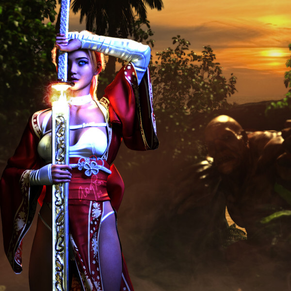 3D Art Gallery by aograi at RenderHub