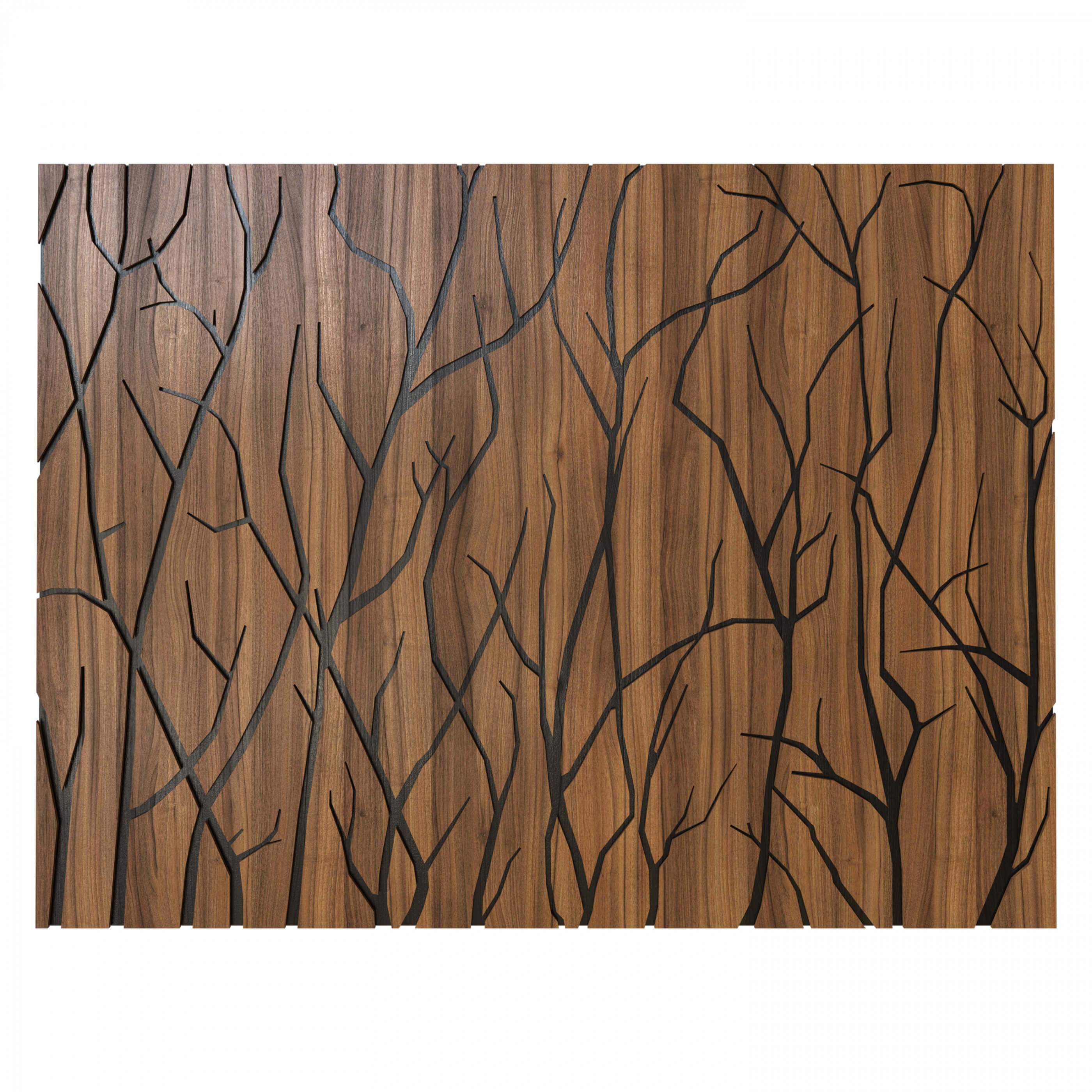 Decorative Wall Panel Forest - 3D Model by aoki_07