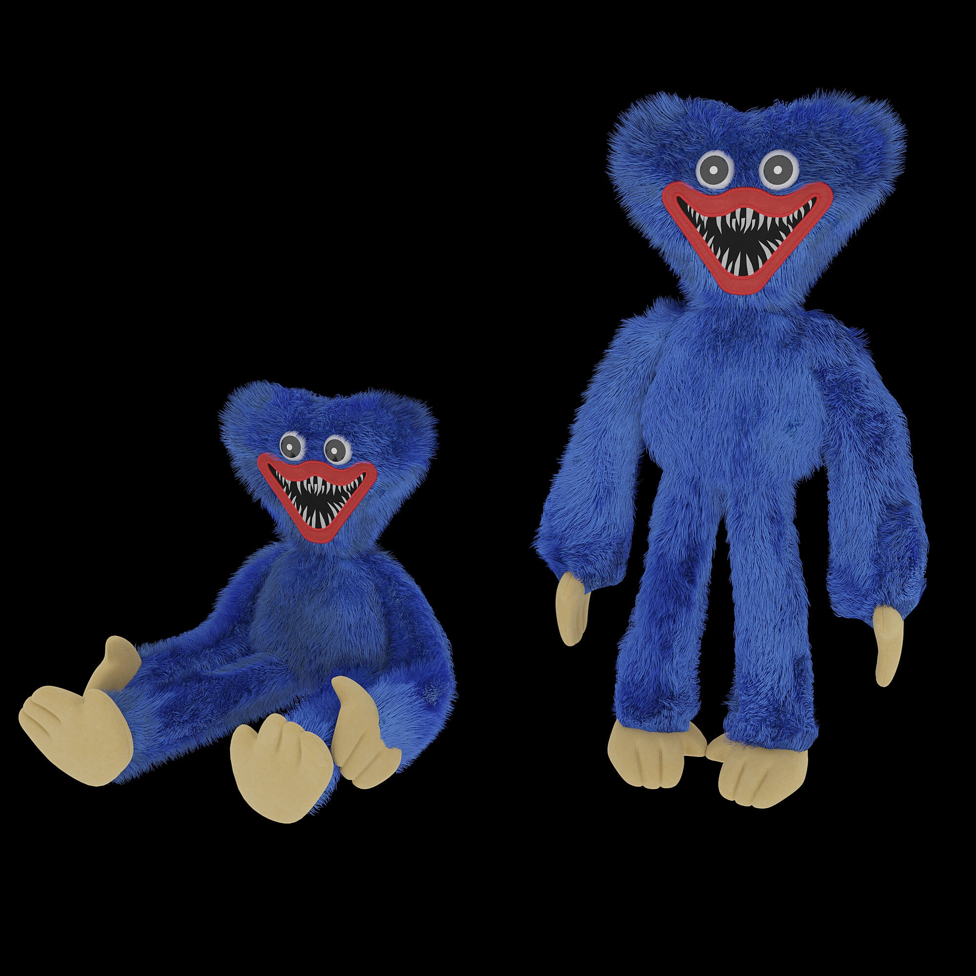 Huggy Wuggy Toy - 3D Model by aoki_07