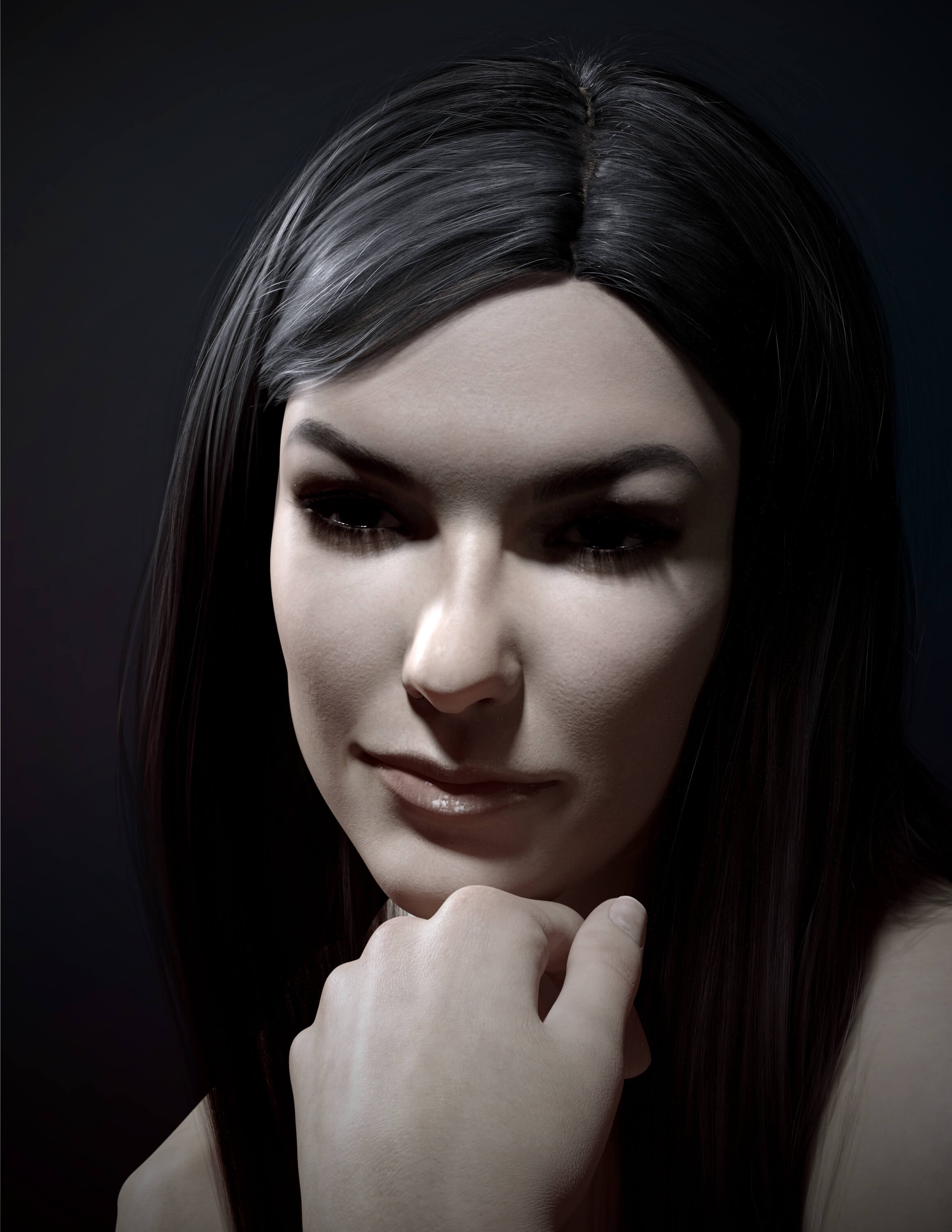 Sasha - Portrait - 01 3D Render | RenderHub Gallery