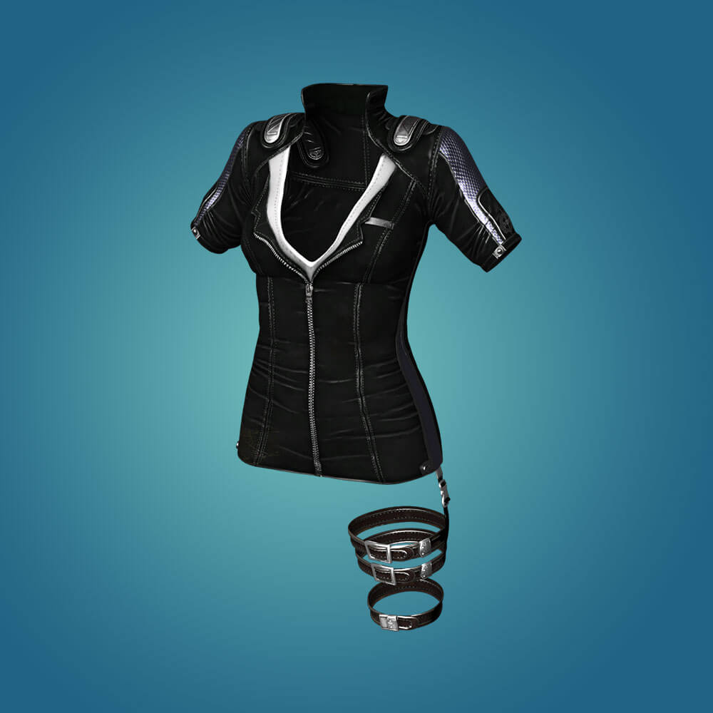 Adjutant Uniform Collar & Suit for Genesis 8 Female - Daz Content by ...