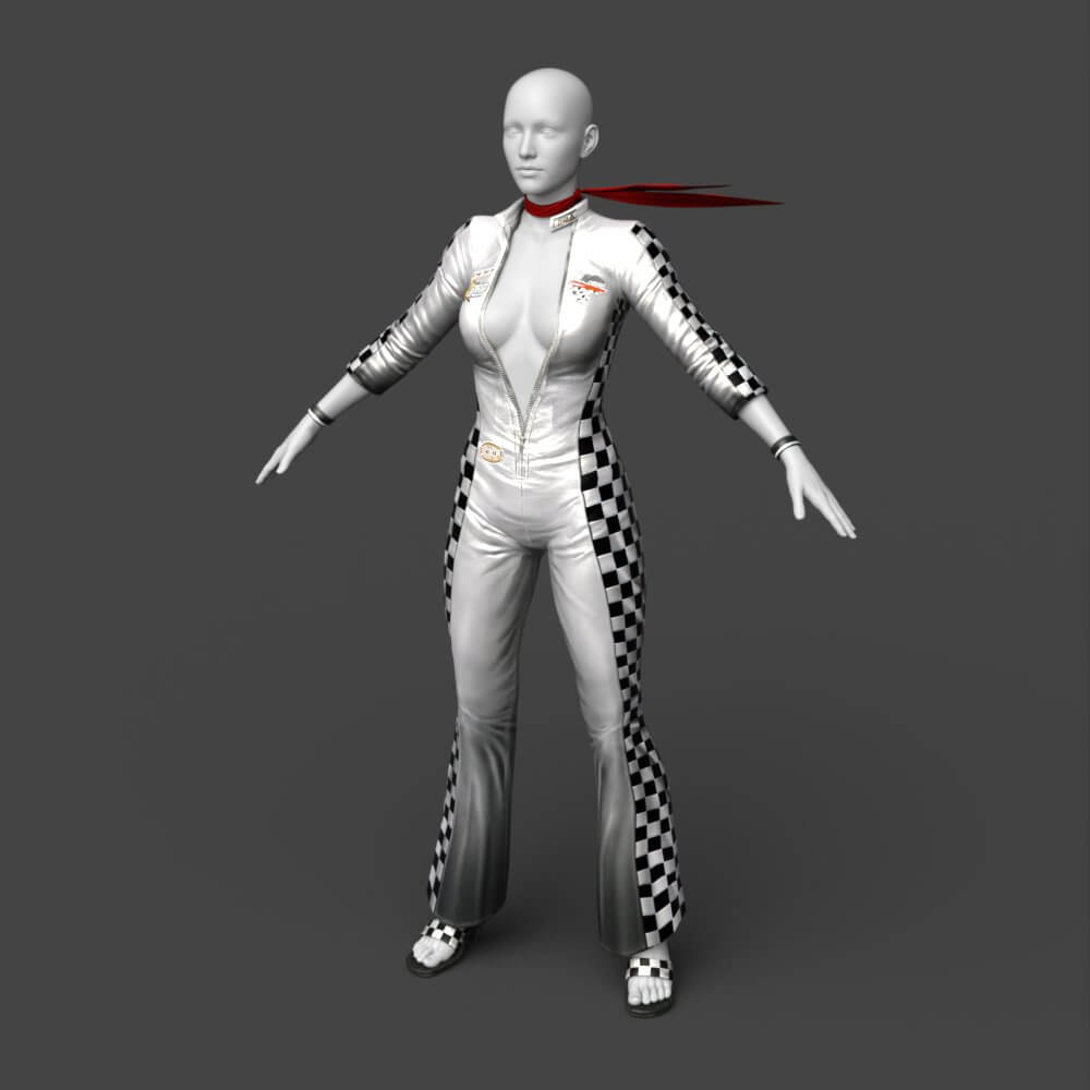 DoA Racer Outfit For Genesis 8 Female - Daz Content by Appeal 2 Audacity