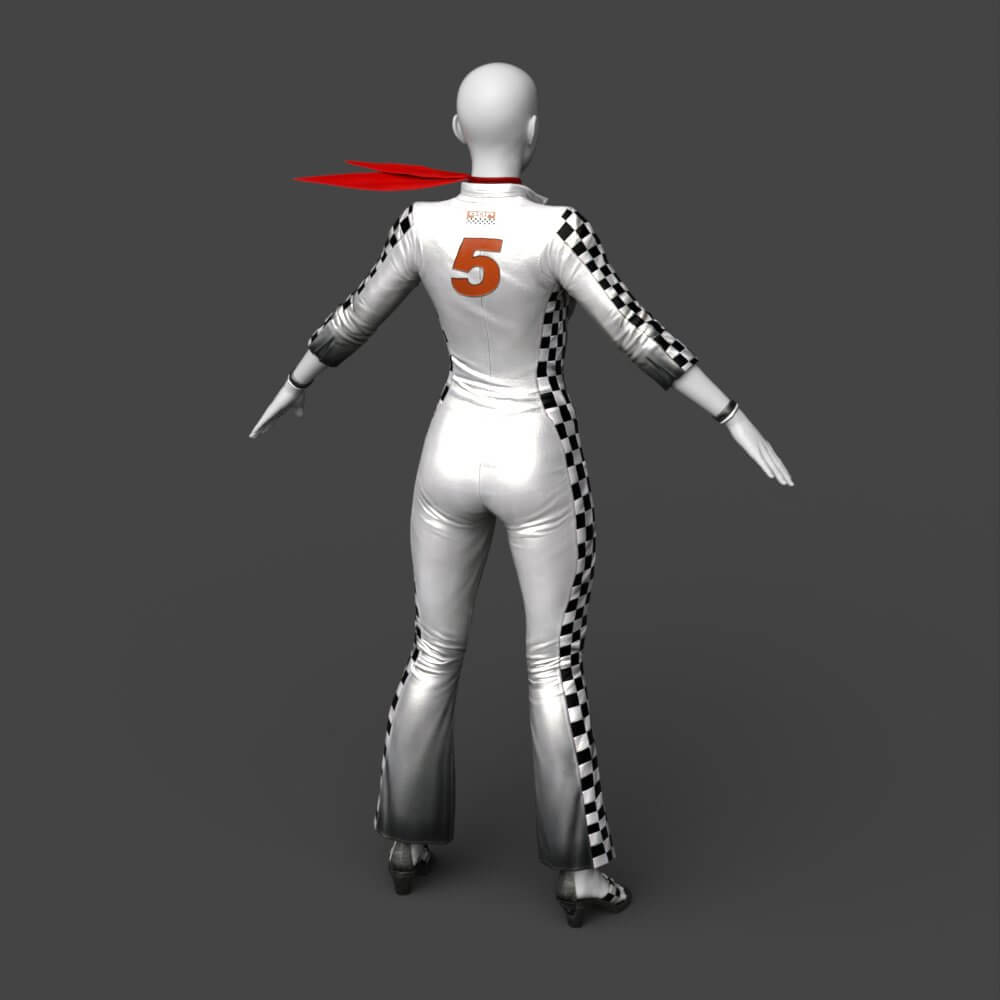 DoA Racer Outfit For Genesis 8 Female - Daz Content by Appeal 2 Audacity