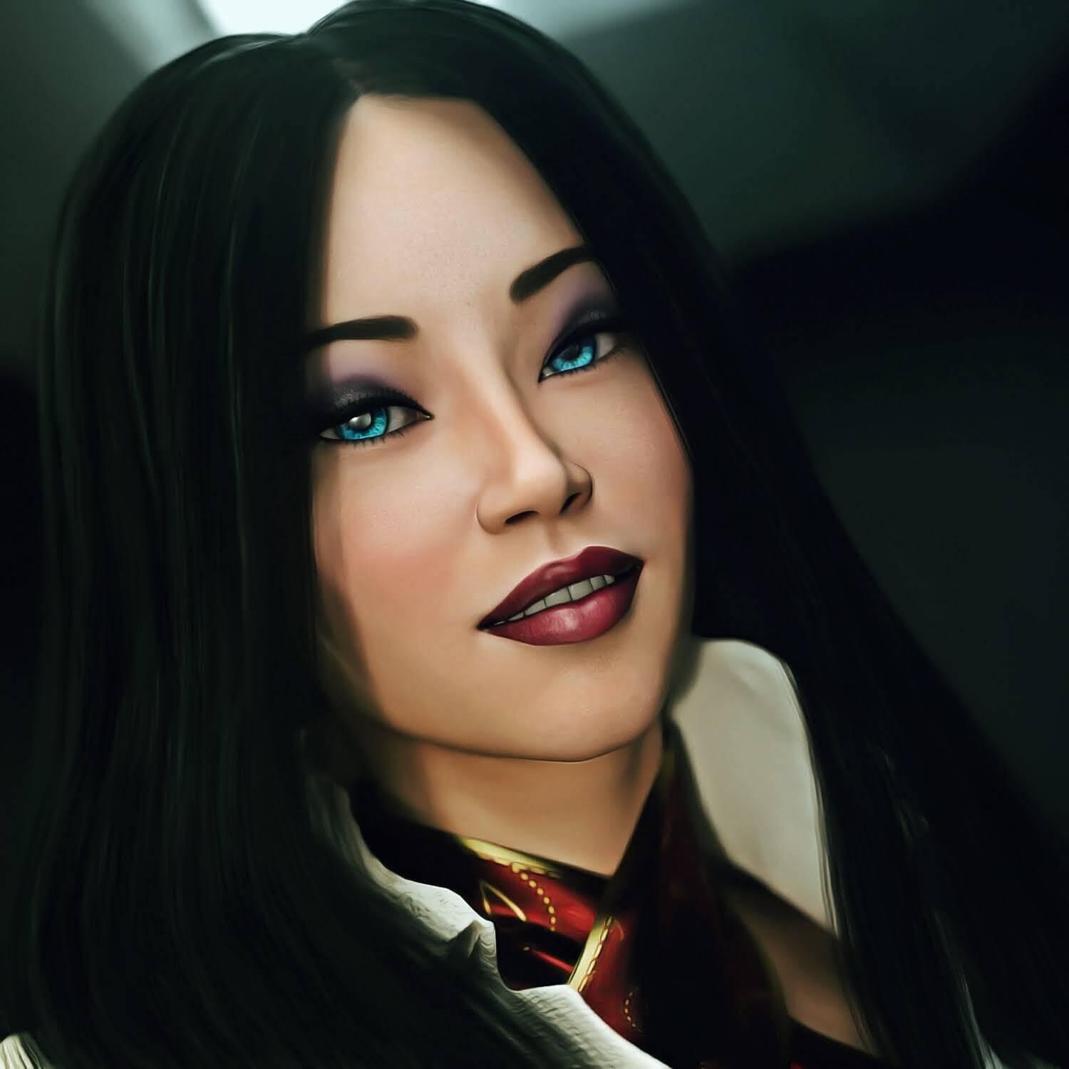 Nishi Mayoko 3D Render | RenderHub Gallery