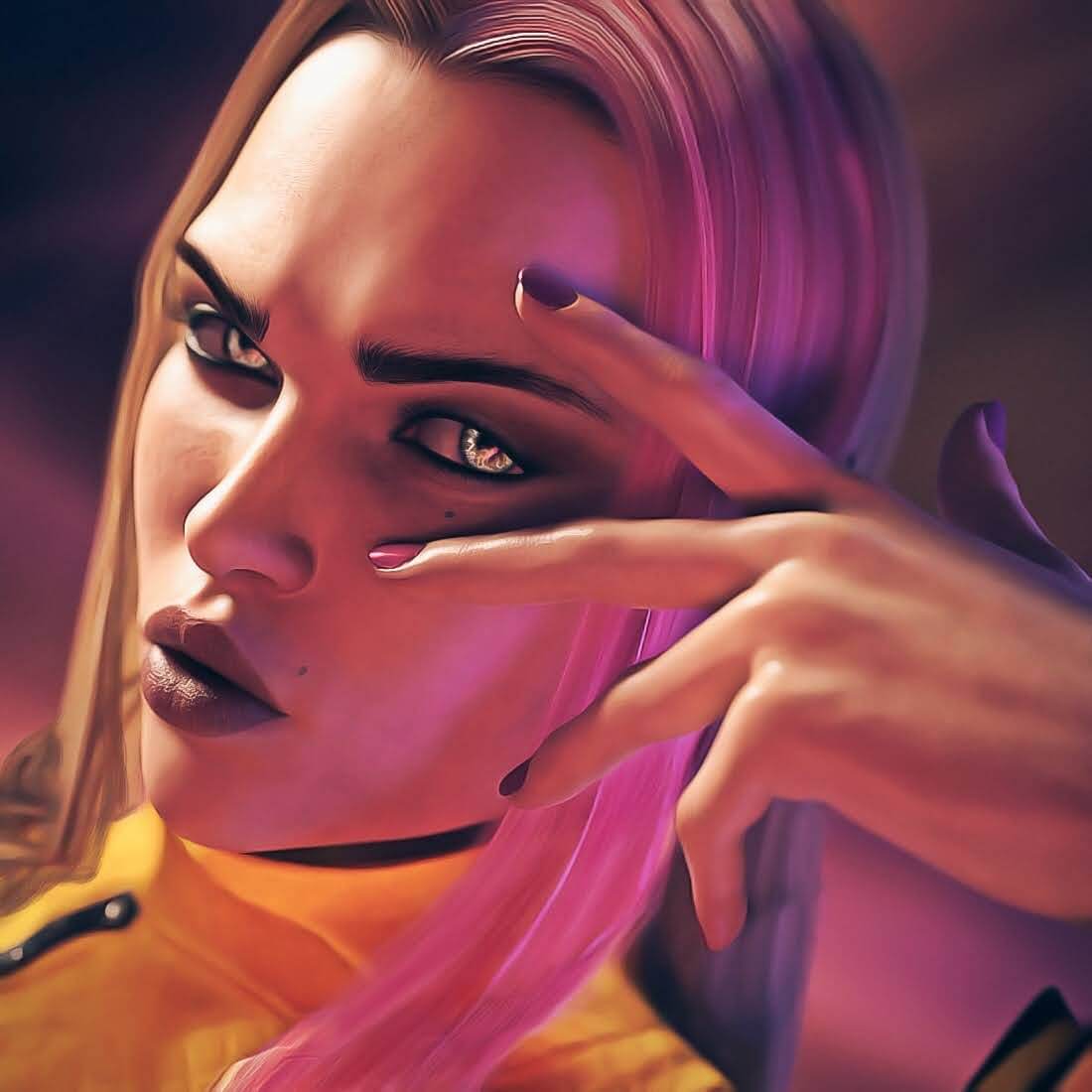 Xylina Dane Watts 3D Render, Digital Art by Appeal 2 Audacity