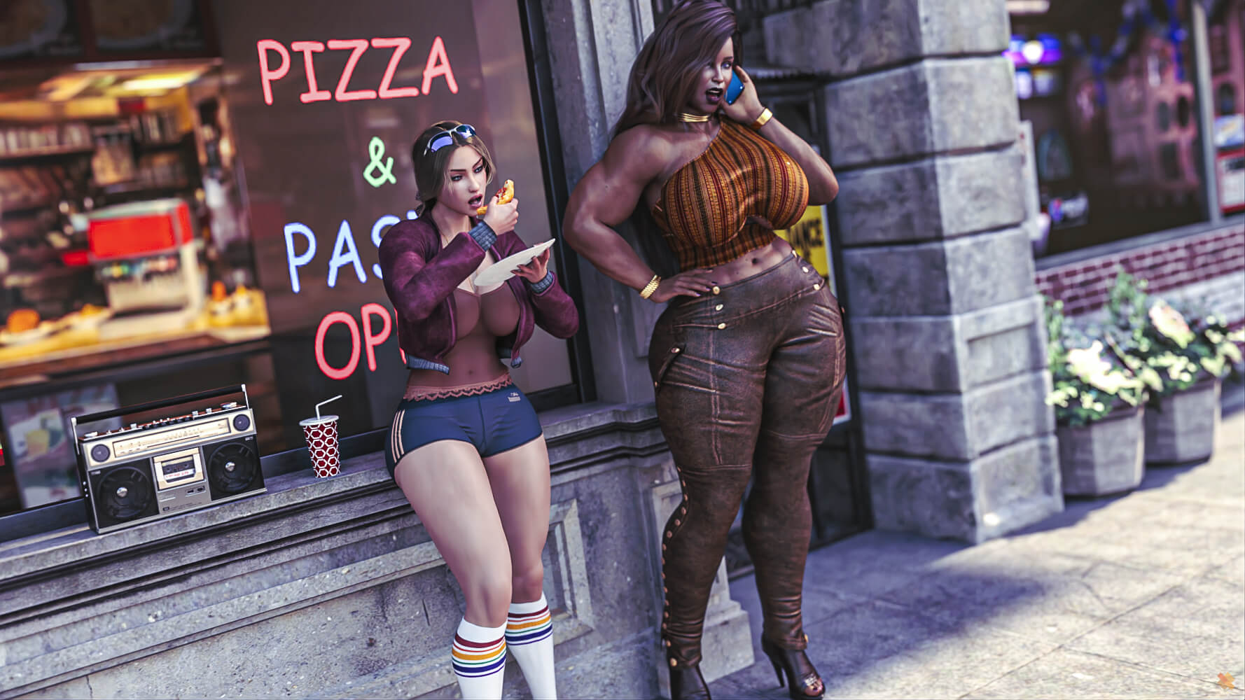 JD - Street Environment Daz Content by Appeal 2 Audacity