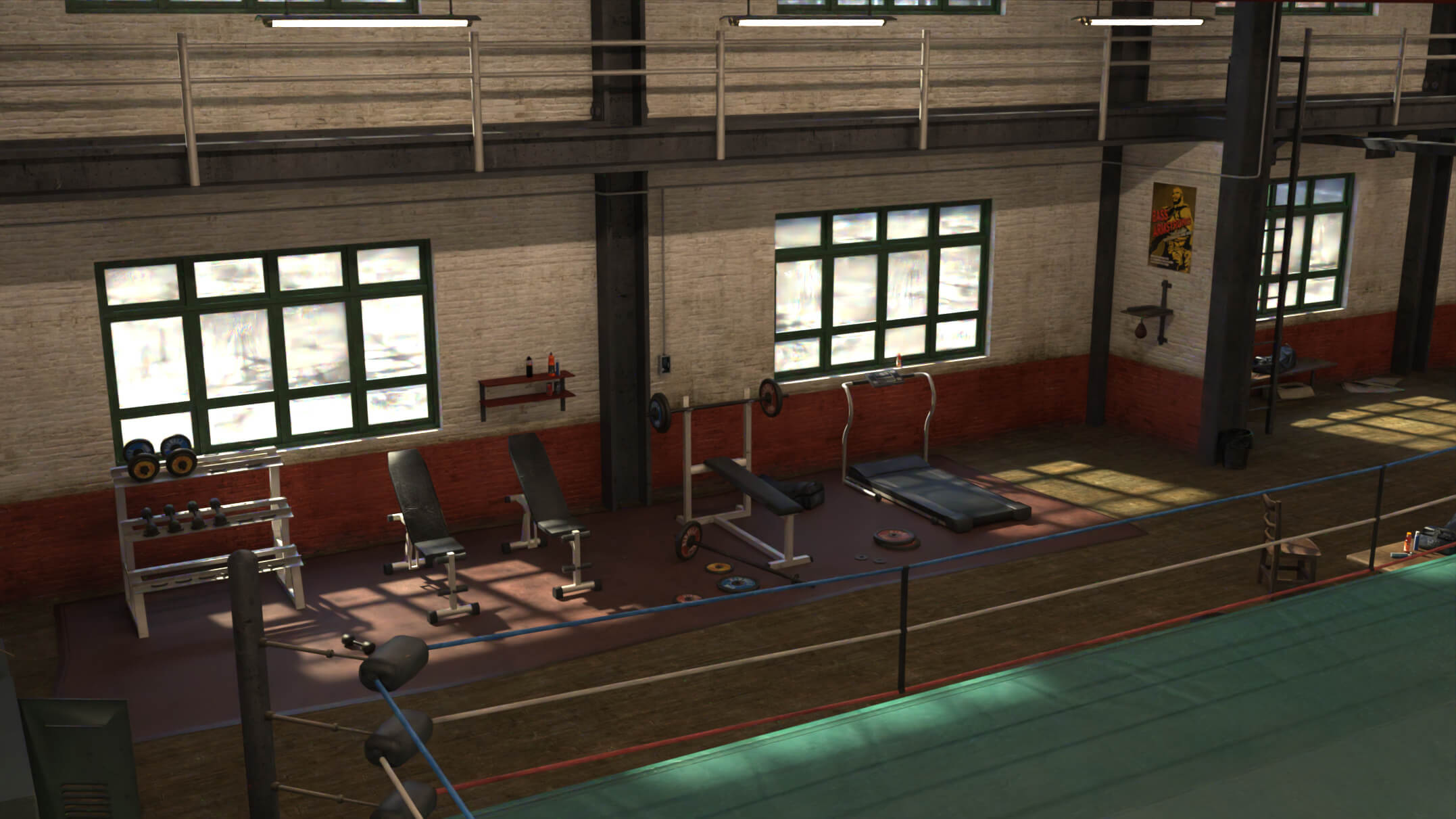 Maxwell Gym for DAZ Studio by Appeal 2 Audacity