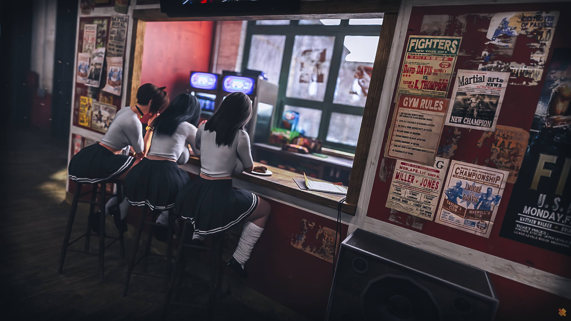 Maxwell Gym for DAZ Studio by Appeal 2 Audacity