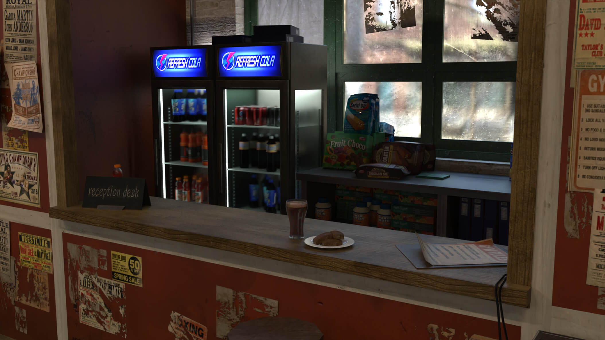 Maxwell Gym for DAZ Studio by Appeal 2 Audacity