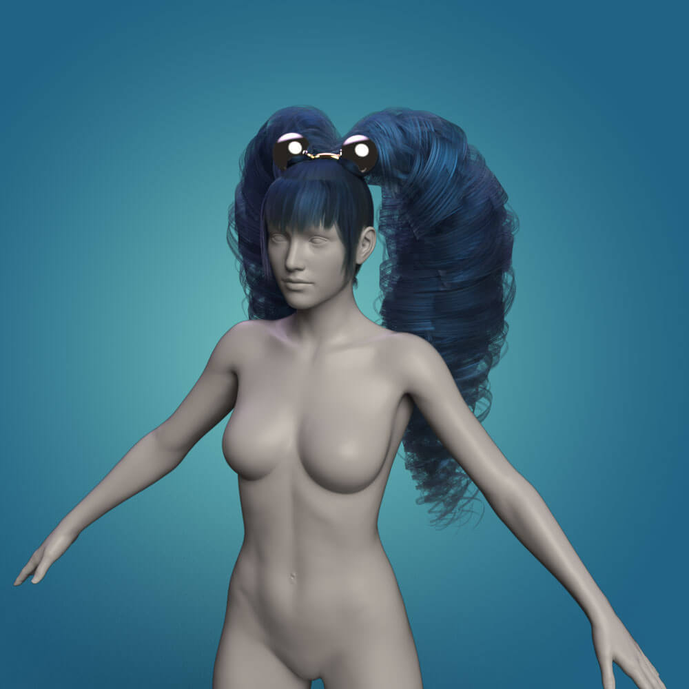 Pylon Hair for Genesis 8 Female - Daz Content by Appeal 2 Audacity