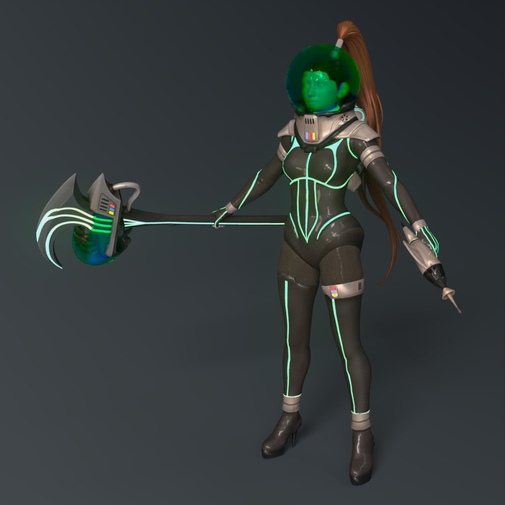 Spacefarer Outfit For G8F - Daz Content by Appeal 2 Audacity
