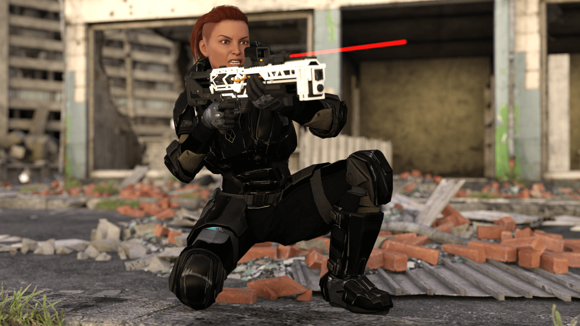 XCOM Skeleton Armor for Genesis 8 Female - Daz Content by Appeal 2 Audacity