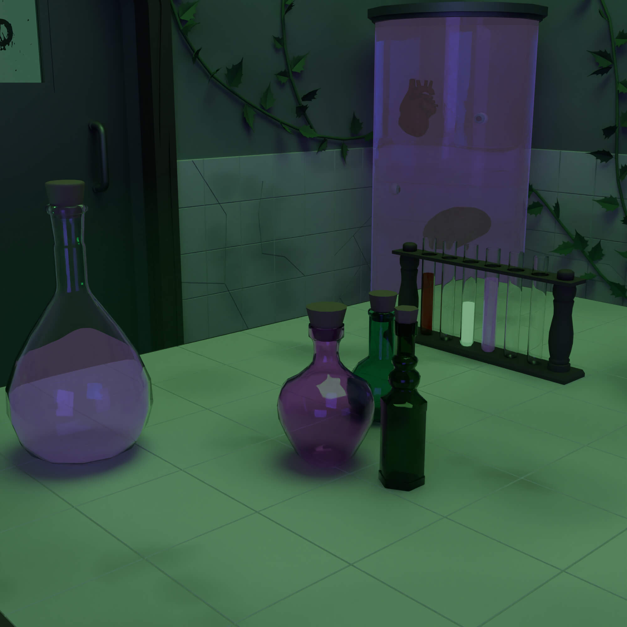 Abandoned Laboratory - 3D Model by ApprenticeRaccoon