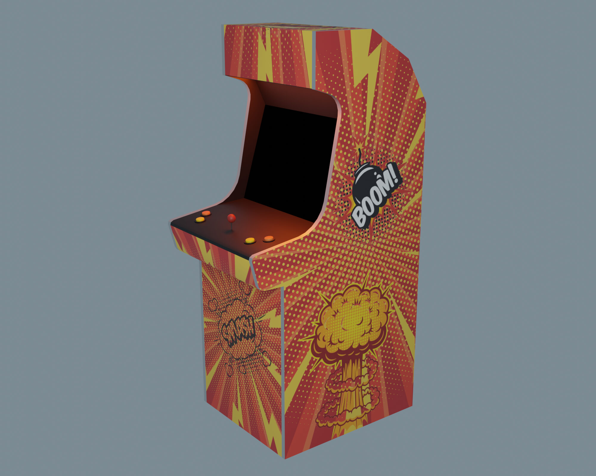 Arcade Room - Arcade games 3D Model by ApprenticeRaccoon