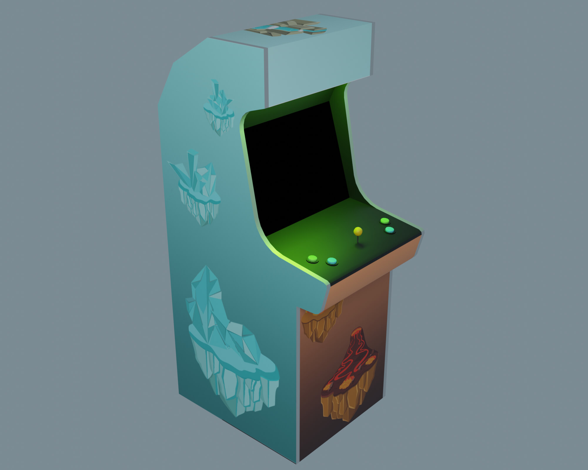Arcade Room - Arcade games 3D Model by ApprenticeRaccoon