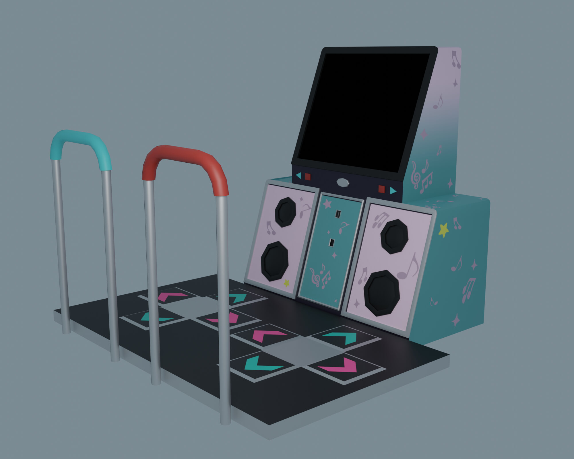 Arcade Room - Arcade games 3D Model by ApprenticeRaccoon