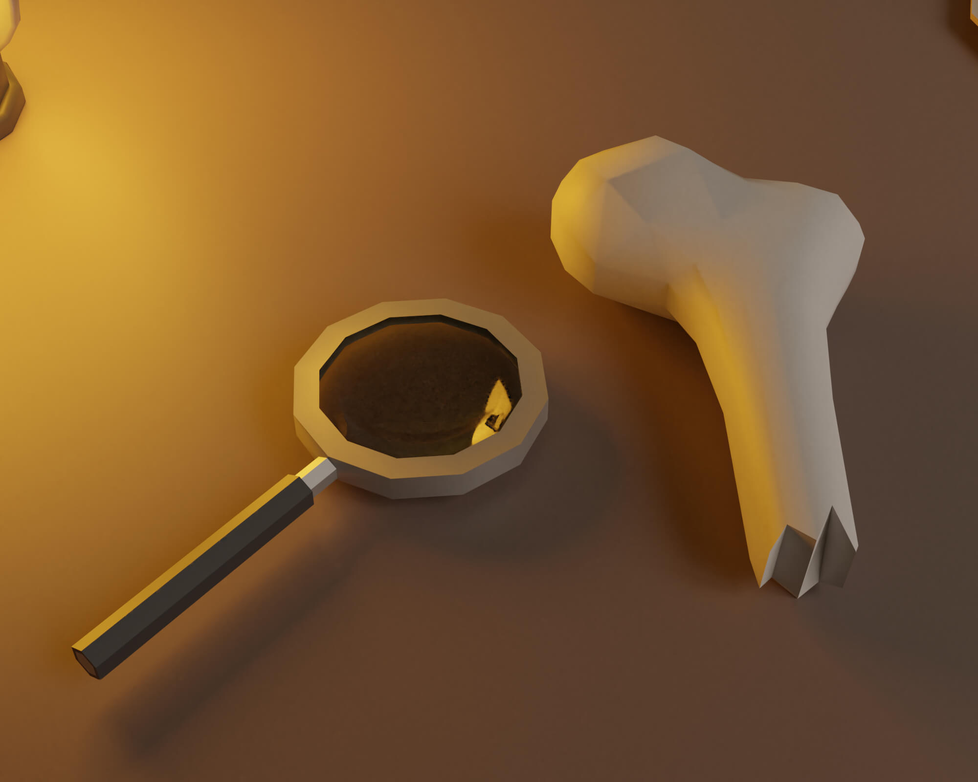 Archaeological site - 3D Model by ApprenticeRaccoon