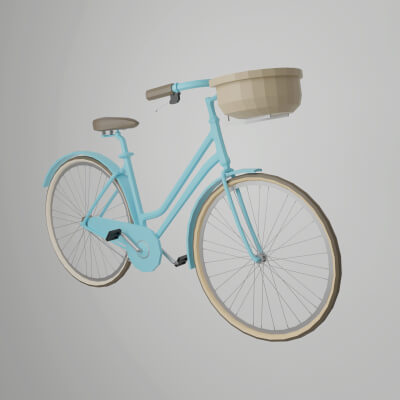 Bicycle - bike 3D Model by ApprenticeRaccoon