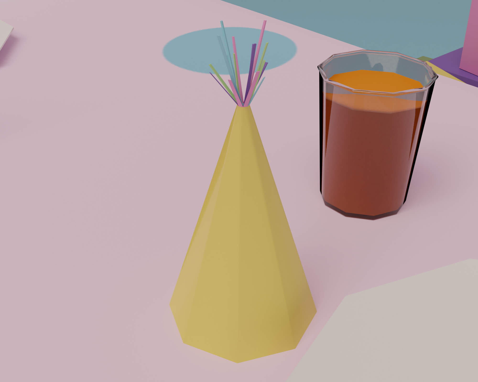 Birthday Party - 3D Model by ApprenticeRaccoon