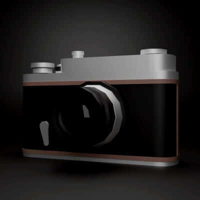 Camera - Technology 3D Model by ApprenticeRaccoon