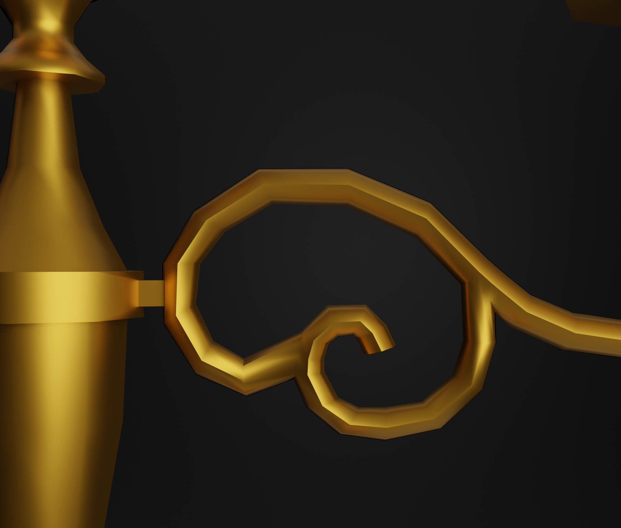 Candlestick - candles 3D Model by ApprenticeRaccoon