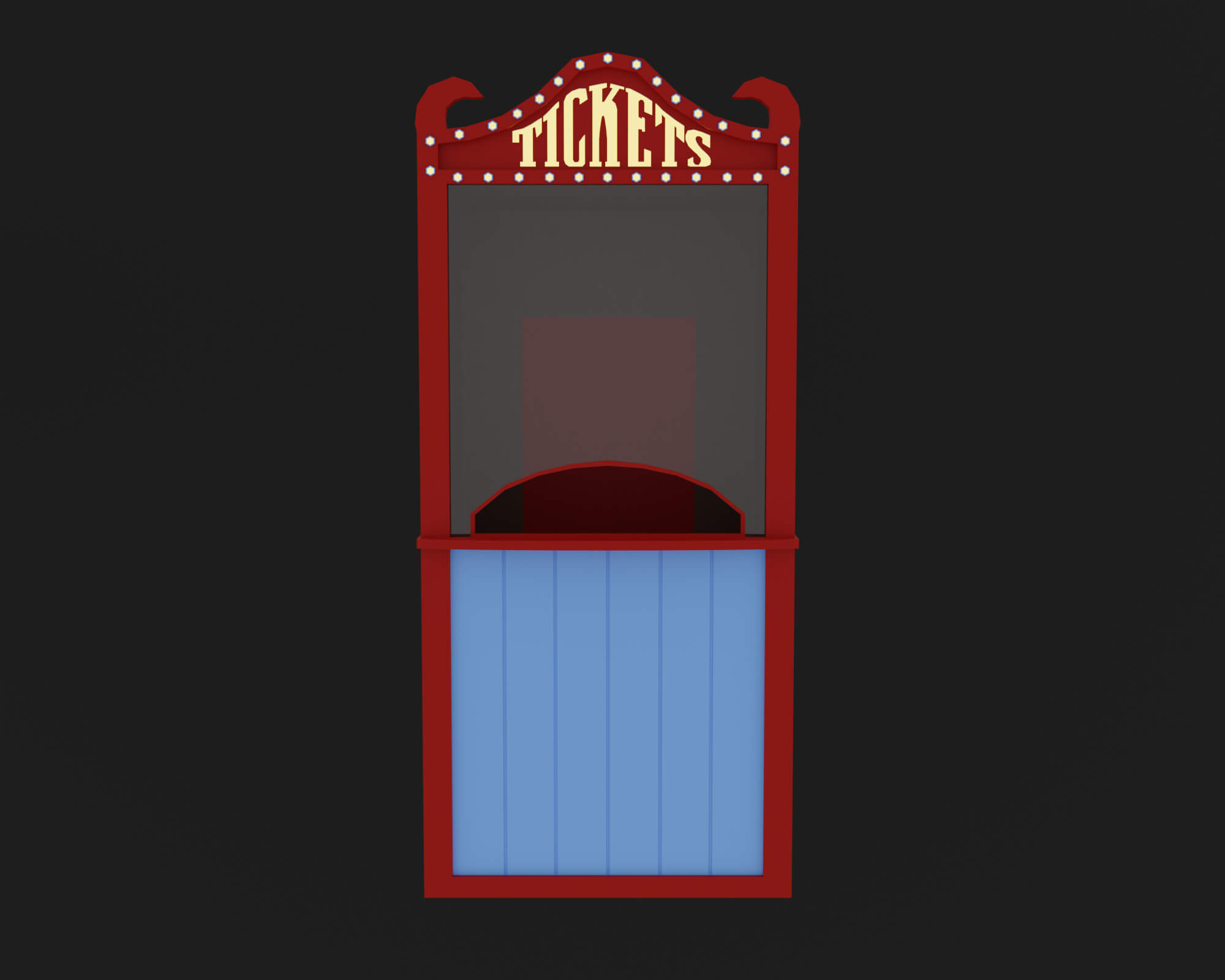 Circus - Exterior & Interior 3D Model by ApprenticeRaccoon