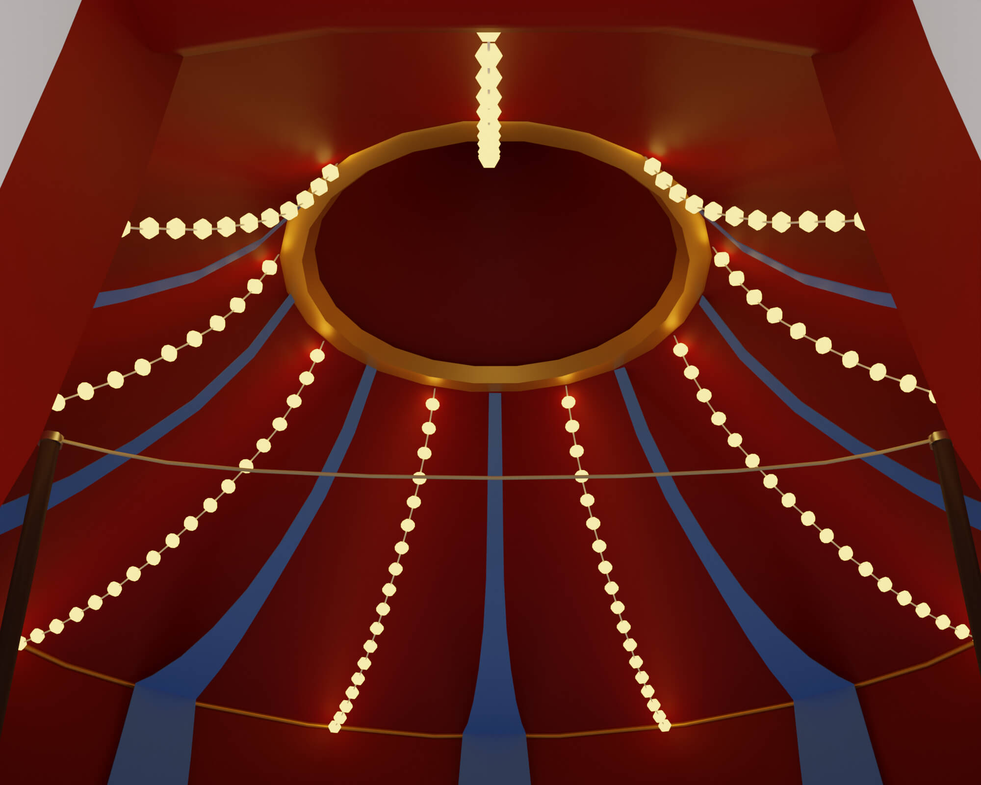 Circus - Exterior & Interior 3D Model by ApprenticeRaccoon