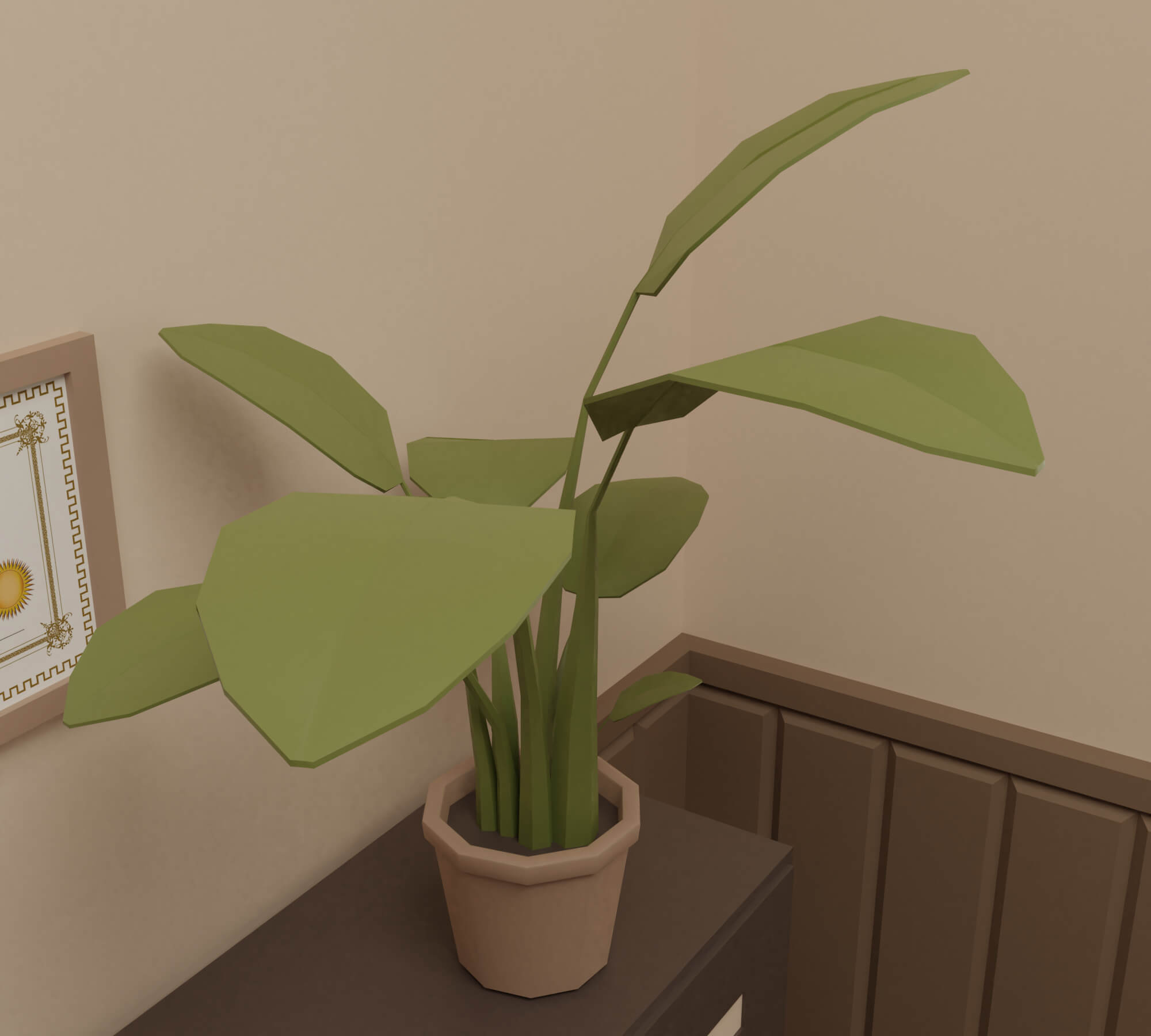 Detective Office - 3D Model by ApprenticeRaccoon