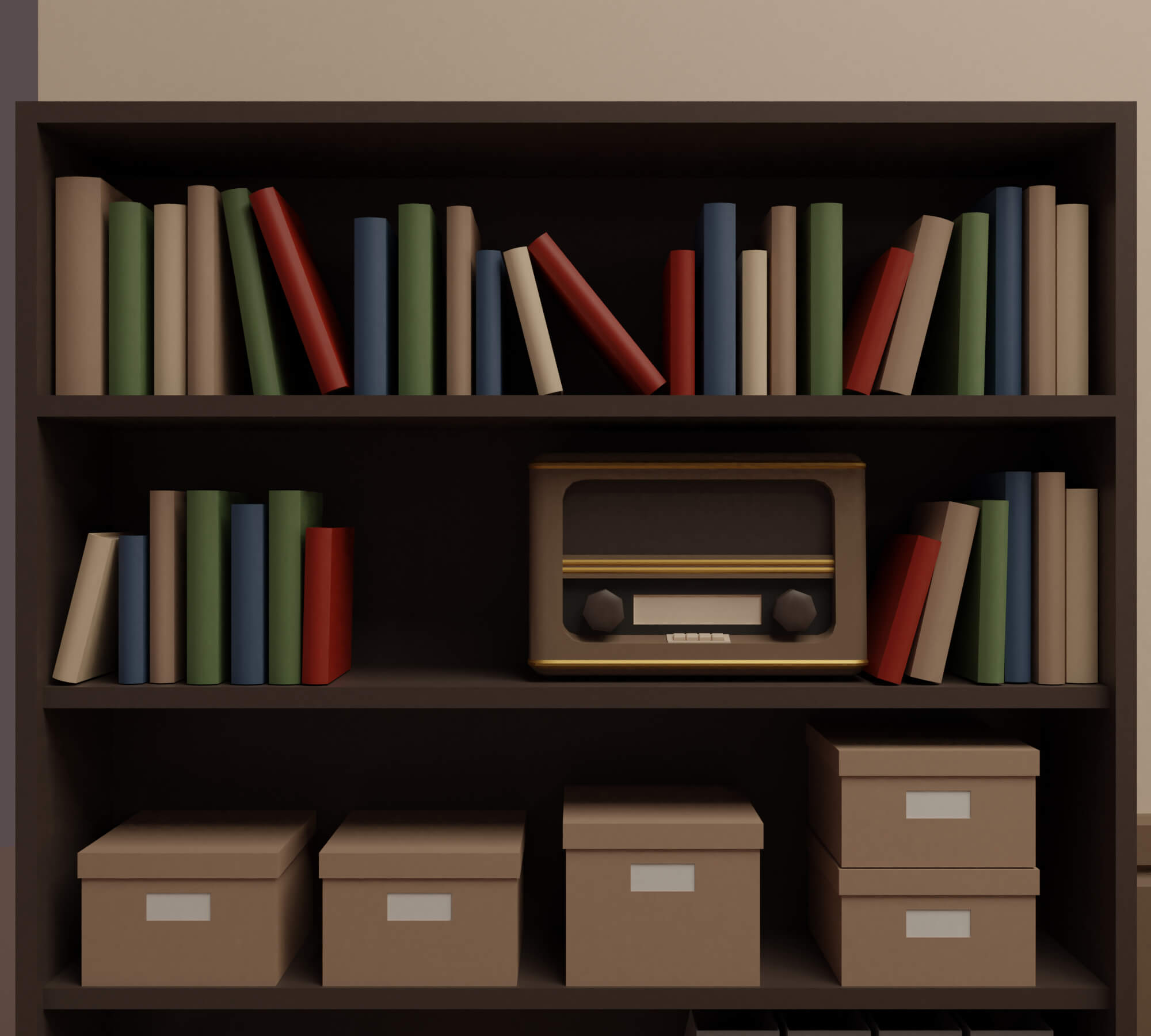Detective Office - 3D Model by ApprenticeRaccoon