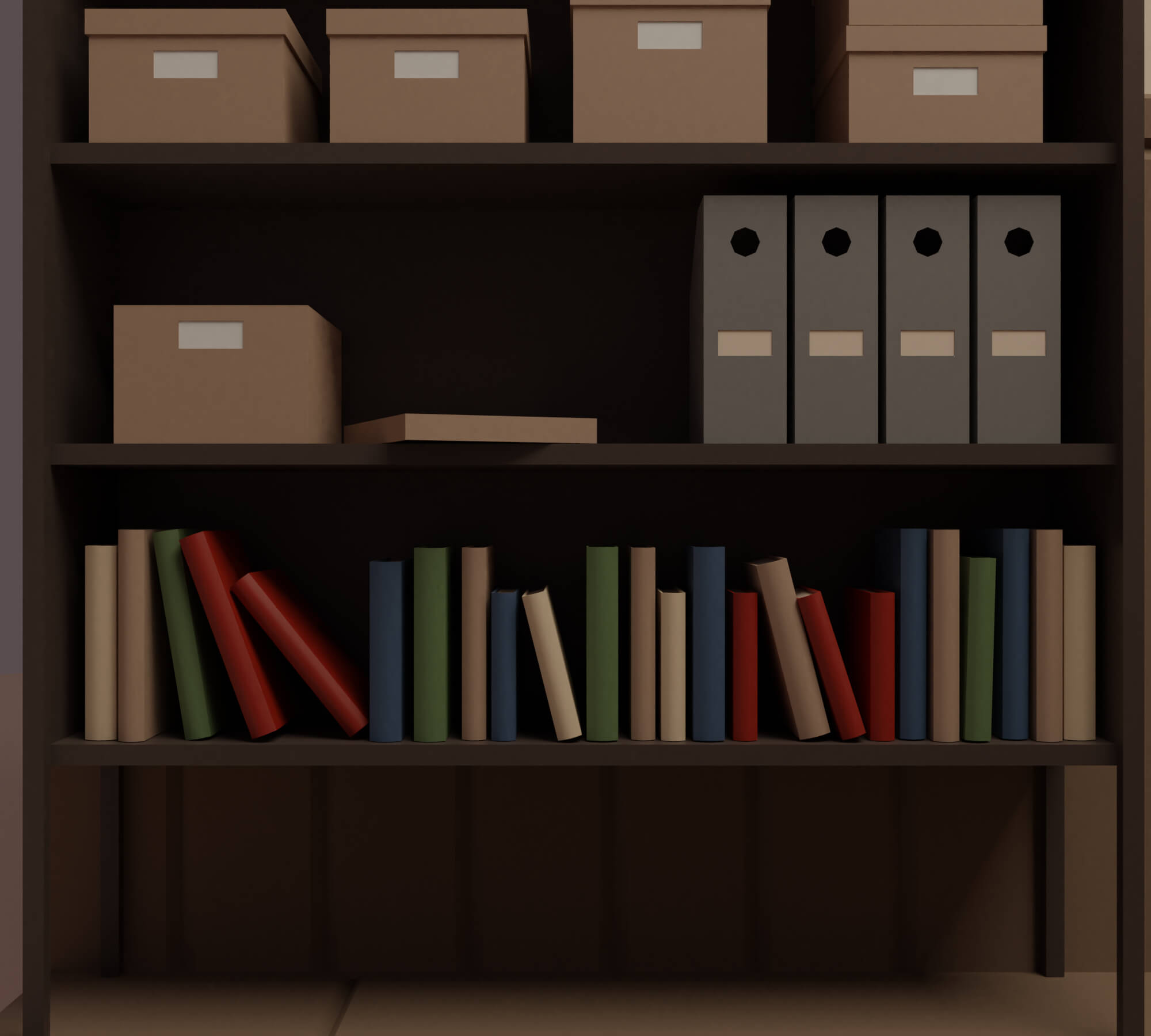 Detective Office - 3D Model by ApprenticeRaccoon