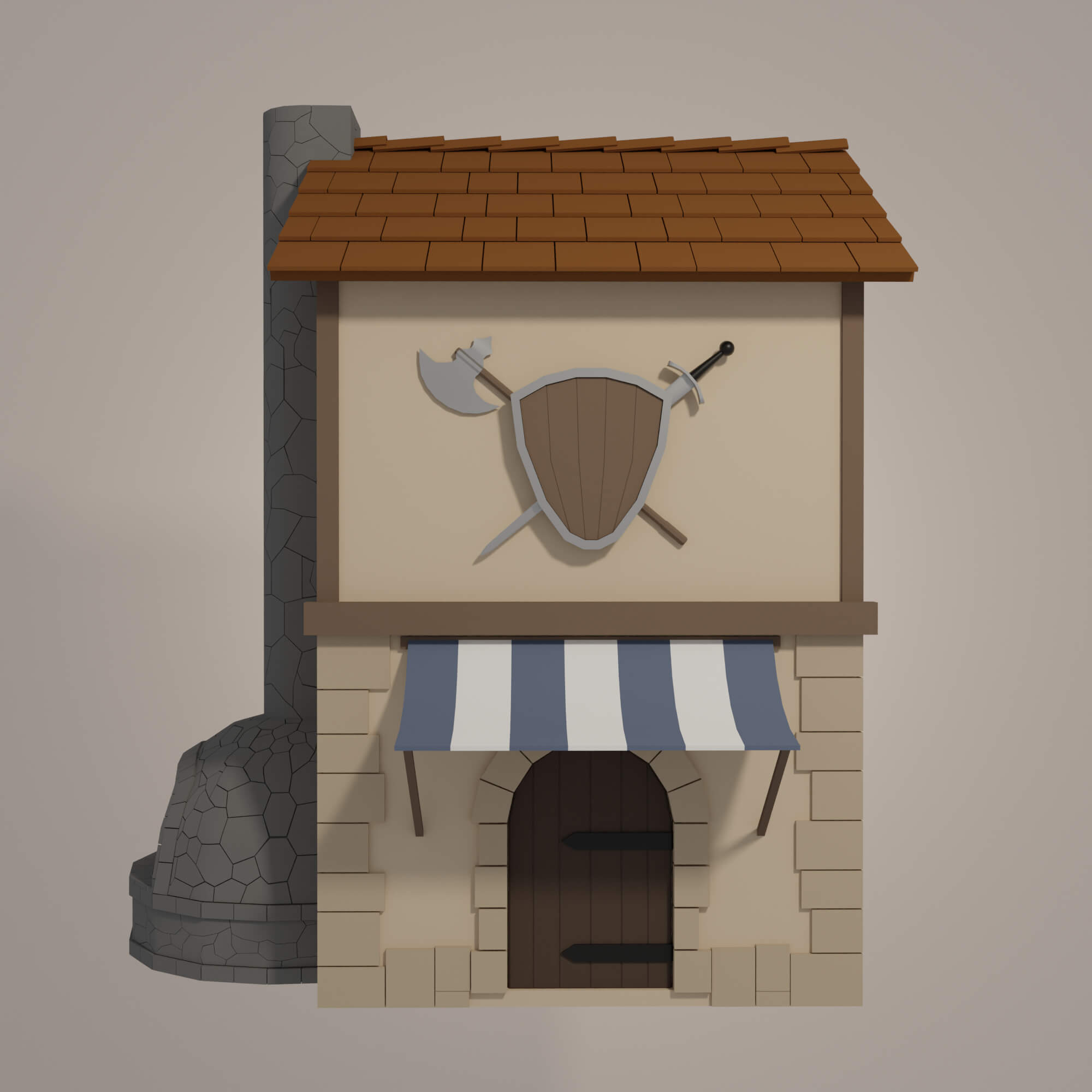 Forge - Medieval 3D Model by ApprenticeRaccoon