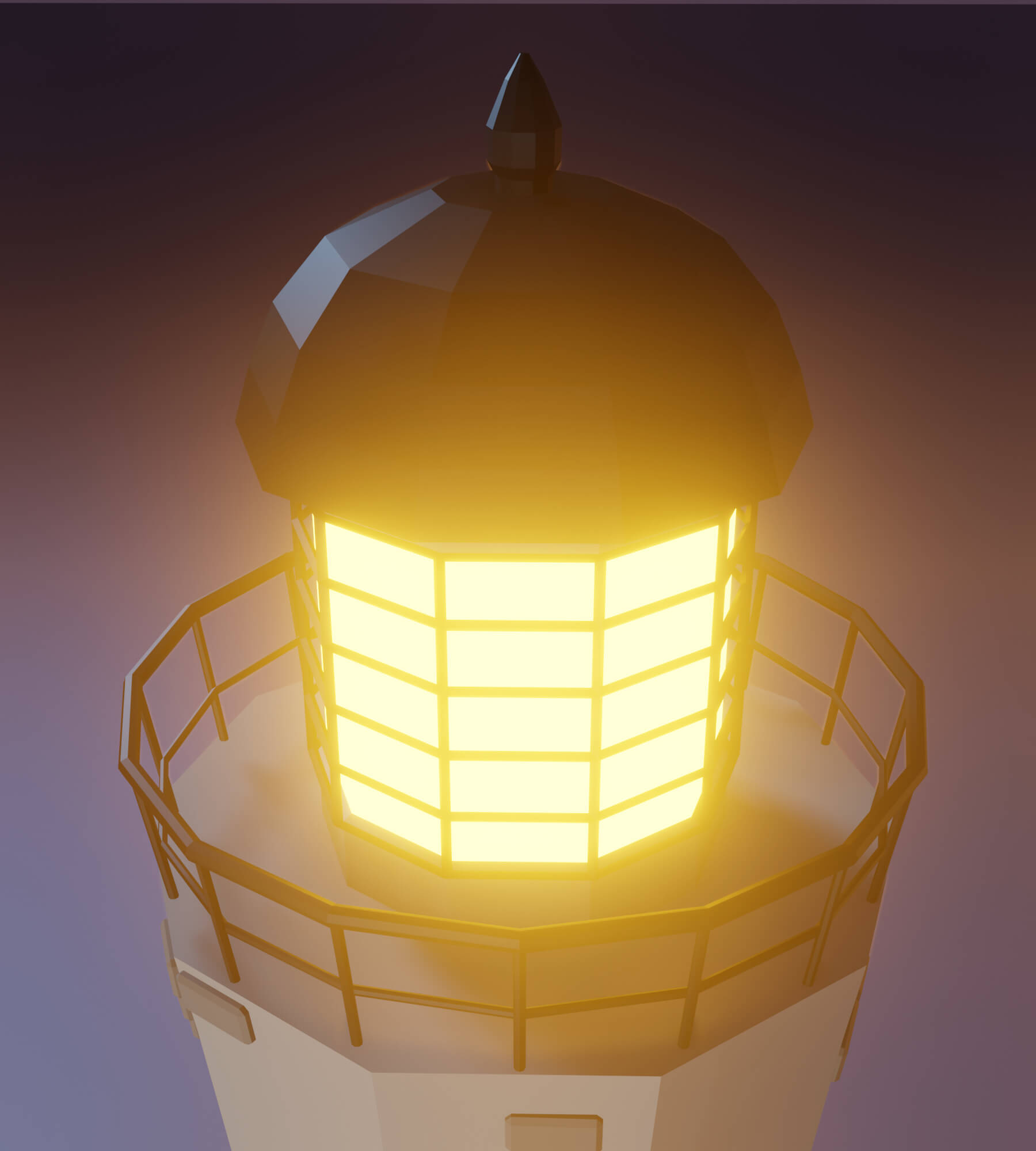 Lighthouse Landscape - 3D Model by ApprenticeRaccoon