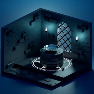 Sanctuary - Temple 3D Model by ApprenticeRaccoon