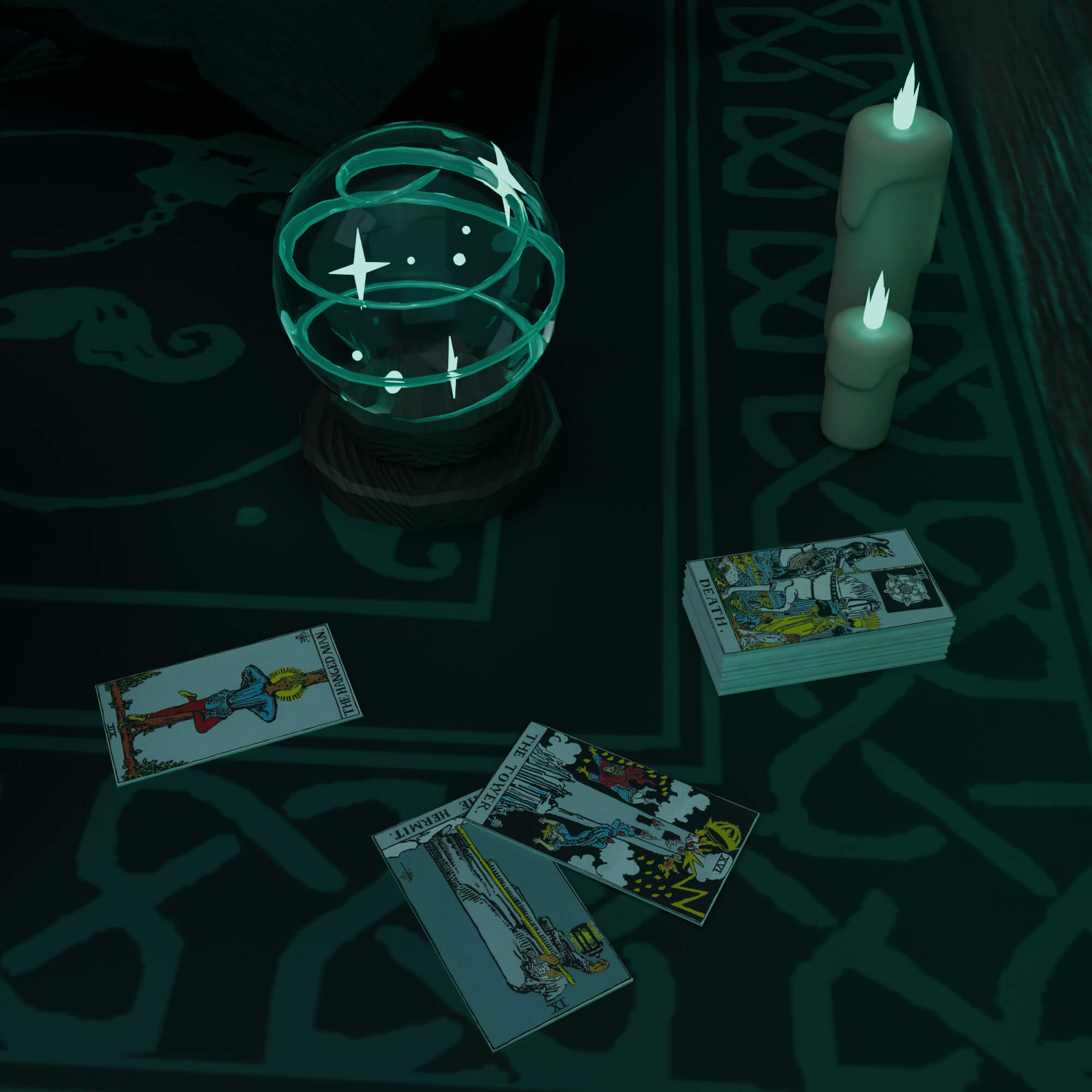 Wizard Living-Room 3D Model by ApprenticeRaccoon