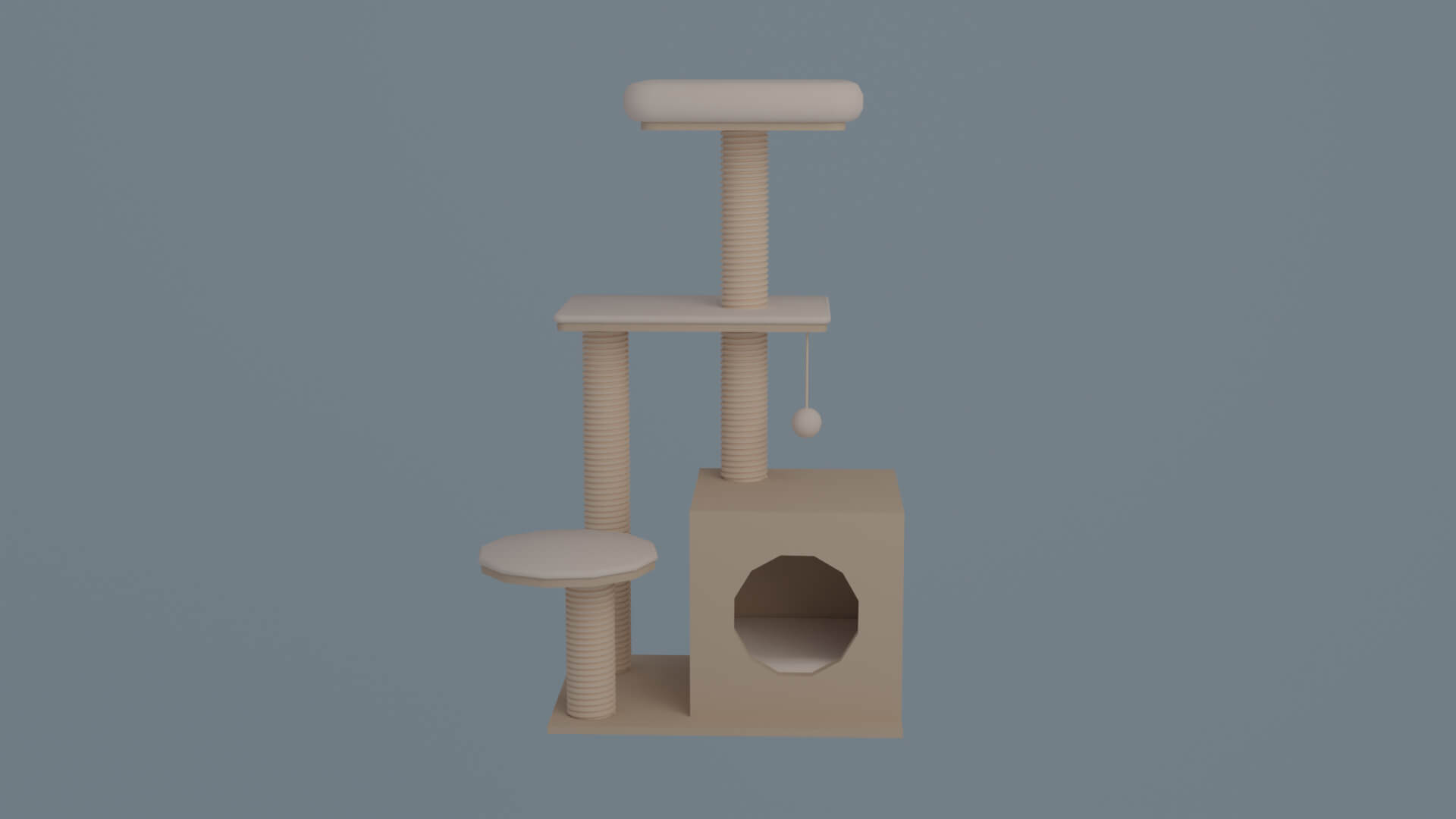 Workspace - office 3D Model by ApprenticeRaccoon