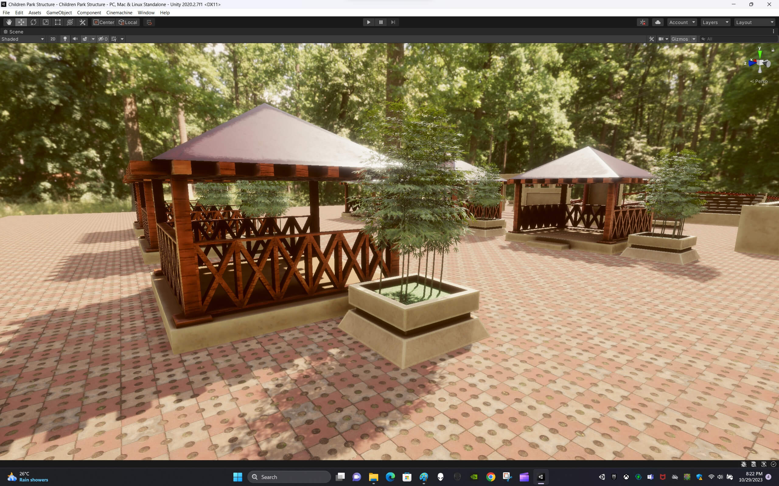 Children Park Structure - 3D Model by ApuArt