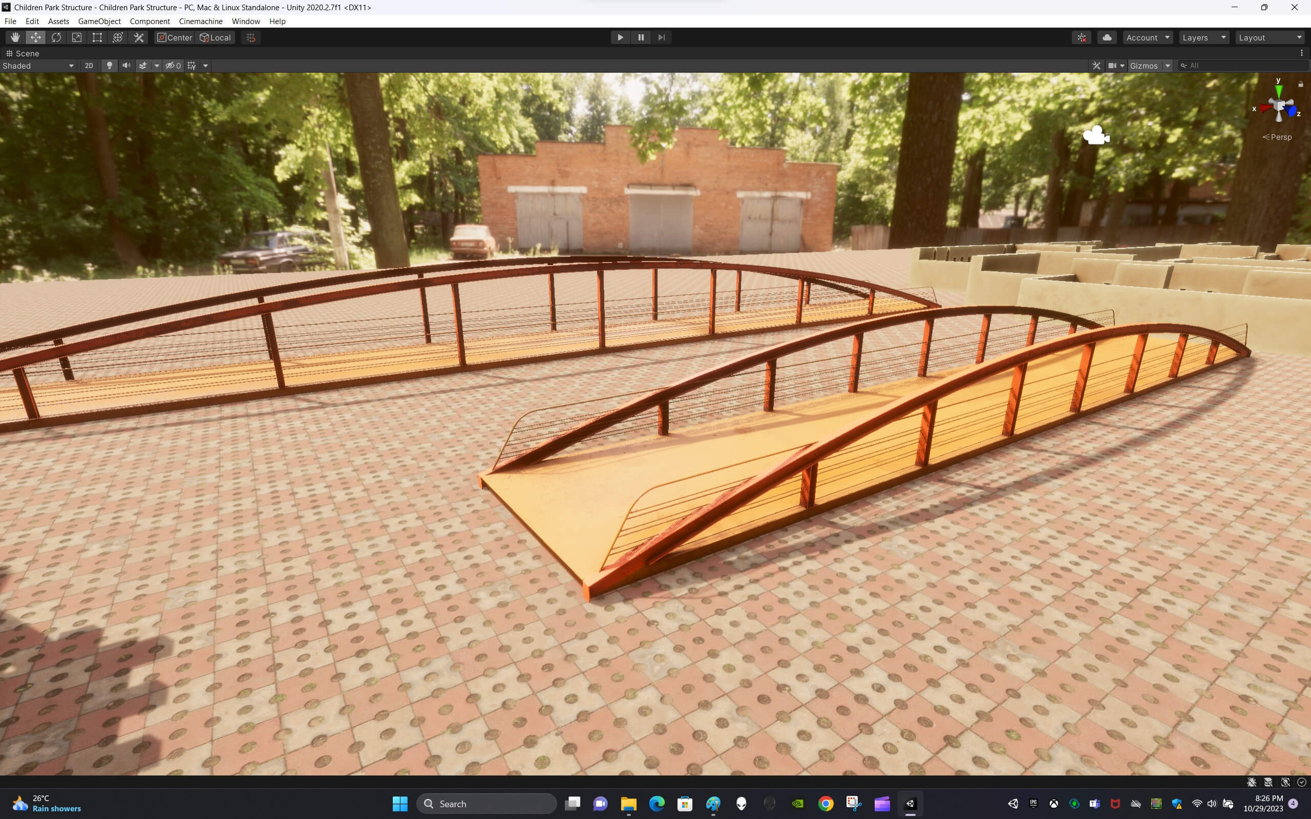Children Park Structure - 3D Model by ApuArt